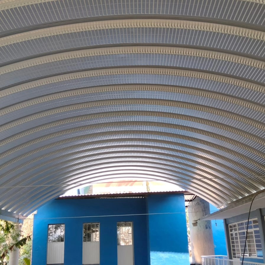 Plaza Cívica en Zongolica. – Techos sin Estructura
